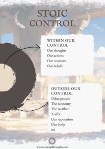 The Stoic Dichotomy Of Control - Orion Philosophy