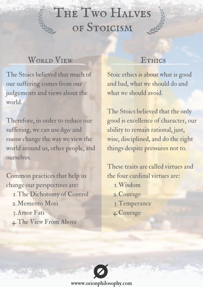 A Guide to the 4 Stoic Virtues - Orion Philosophy